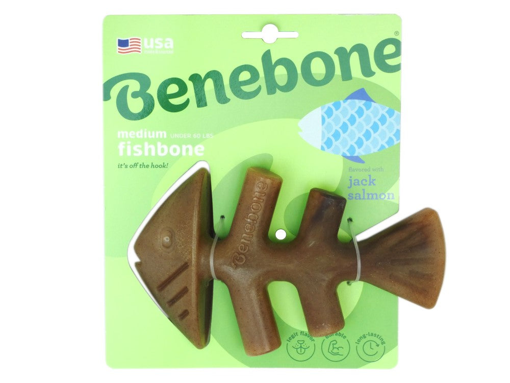 Benebone Fishbone Medium – Seth's Little Zoo