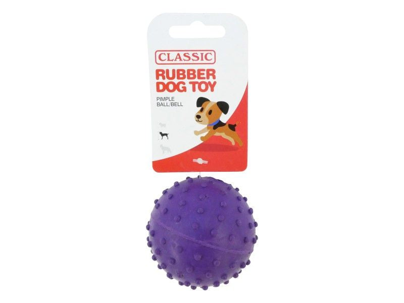 RUBBER PIMPLE BALL/BELL 6CM - 2.5" – Seth's Little Zoo